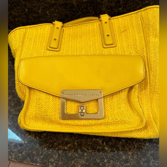 Marc By Marc Jacobs | Bags | Marc By Marc Jacobs Yellow Tote | Poshmark